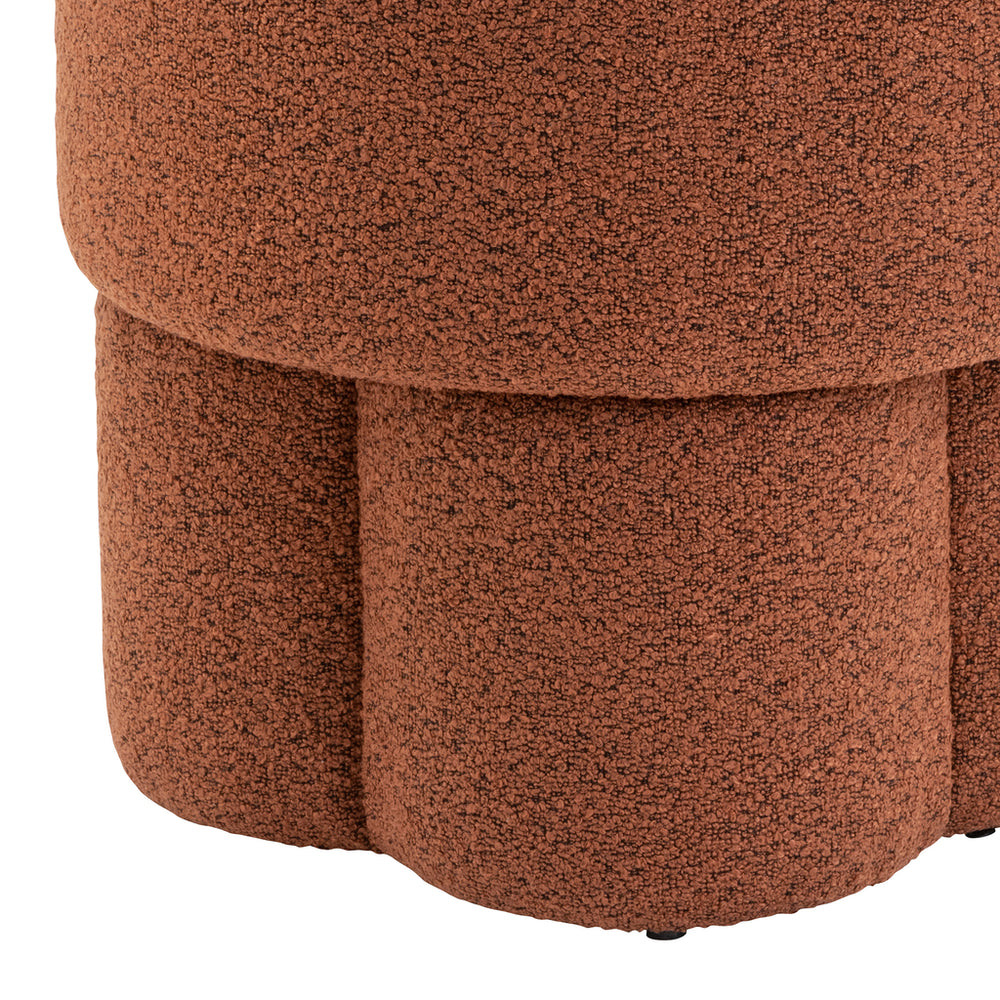 Pouf Geneva - Boucle Rust
